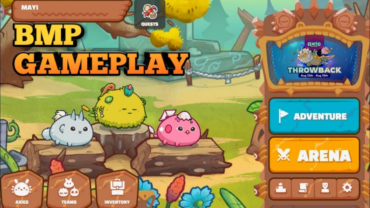 Axie V2 ft. BMP Gameplay | Axie Infinity Classic - YouTube