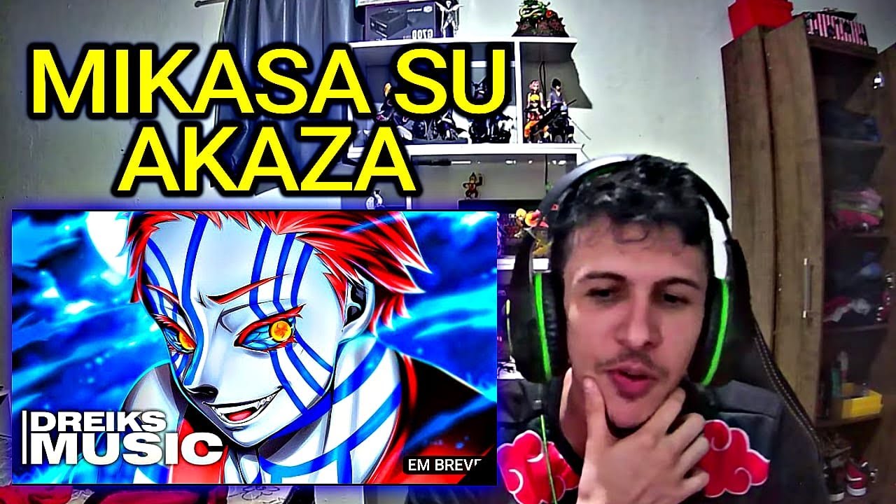 AKAZA (Lua Superior 3 - Demon Slayer) ONI FAVELADO | DREIKS - REACT ...