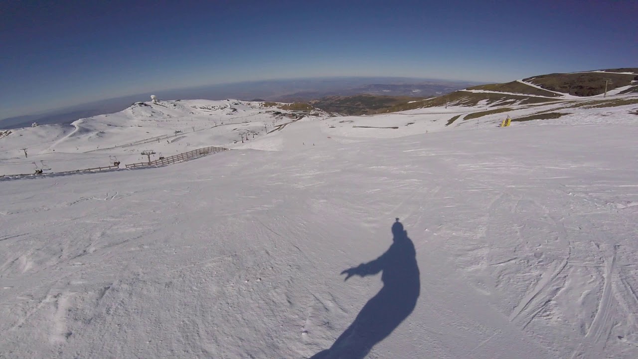 snowboard en Sierra Nevada 2020 - YouTube