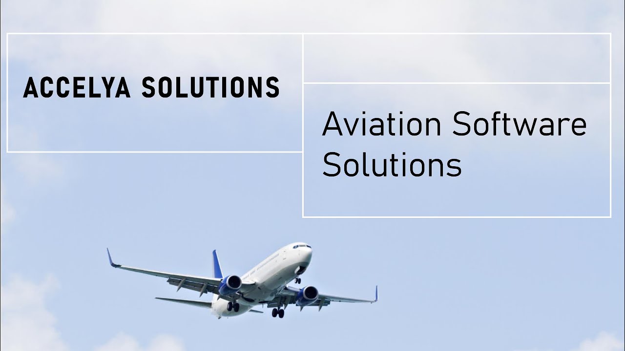 ACCELYA SOLUTIONS : Global Airline and Travel Industry Player ...