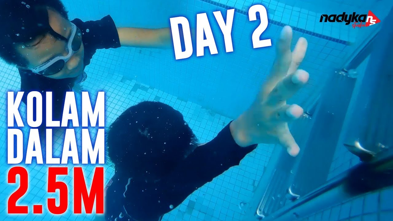 Mandi Kolam Dalam 2.5M @ Pulai Springs Resort_Day 2 #swim #pool # ...