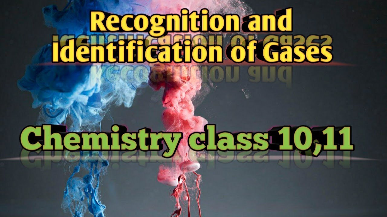 Recognition and identification of Gases|| practical chemistry part 1 ...