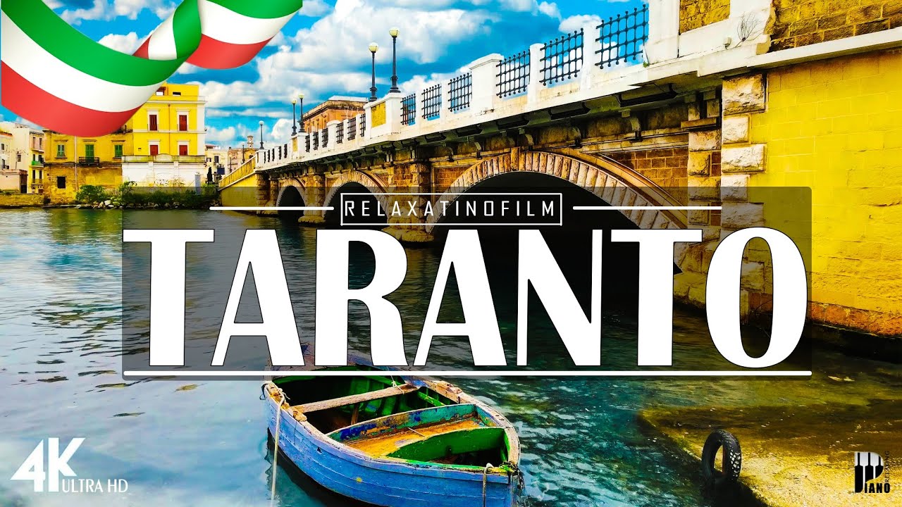 Beautiful Taranto 4K • Relaxing Italian Music, Instrumental Romantic ...