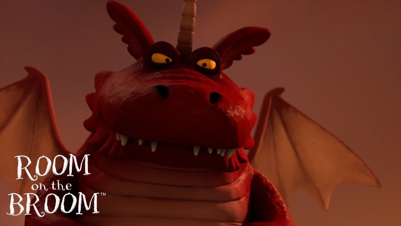 The Witch Comes Face to Face with a Dragon! @GruffaloWorld: Room on the ...