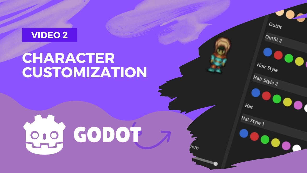 godot 4 character customization tutorial - ep2: ui refinement and ...