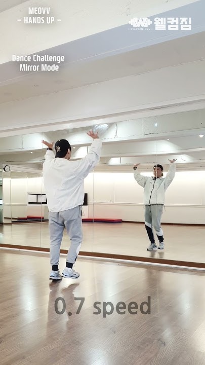 MEOVV(미야오) - HANDS UP (댄스 챌린지 0.7배속 거울모드) Dance Challenge 0.7x Mirror Mode - YouTube