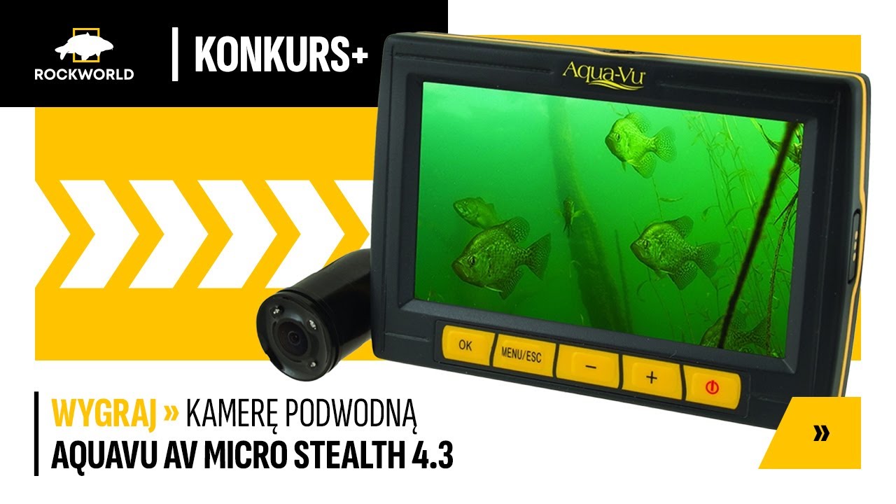 Wygraj kamerę podwodną AquaVu AV Micro Stealth 4.3! - YouTube