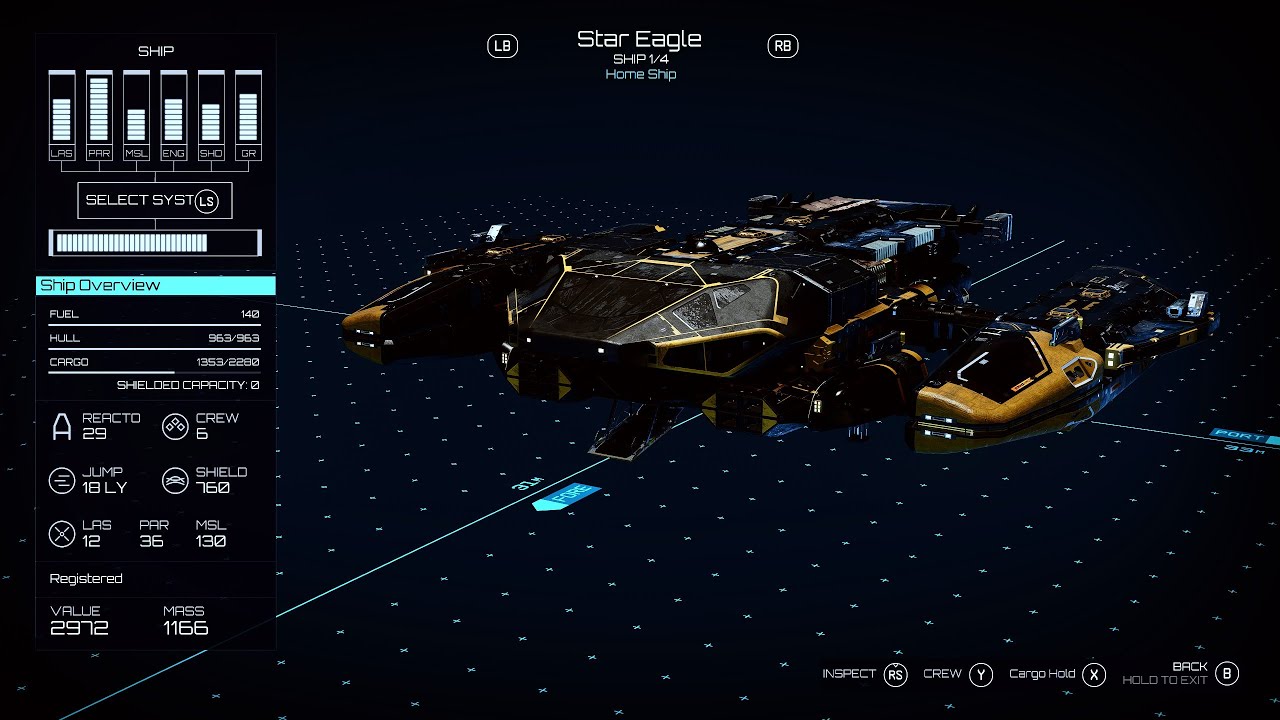 Ultimate beginners ship - NO LADDERS !! - Rework of the Star Eagle to make functional and easy ...
