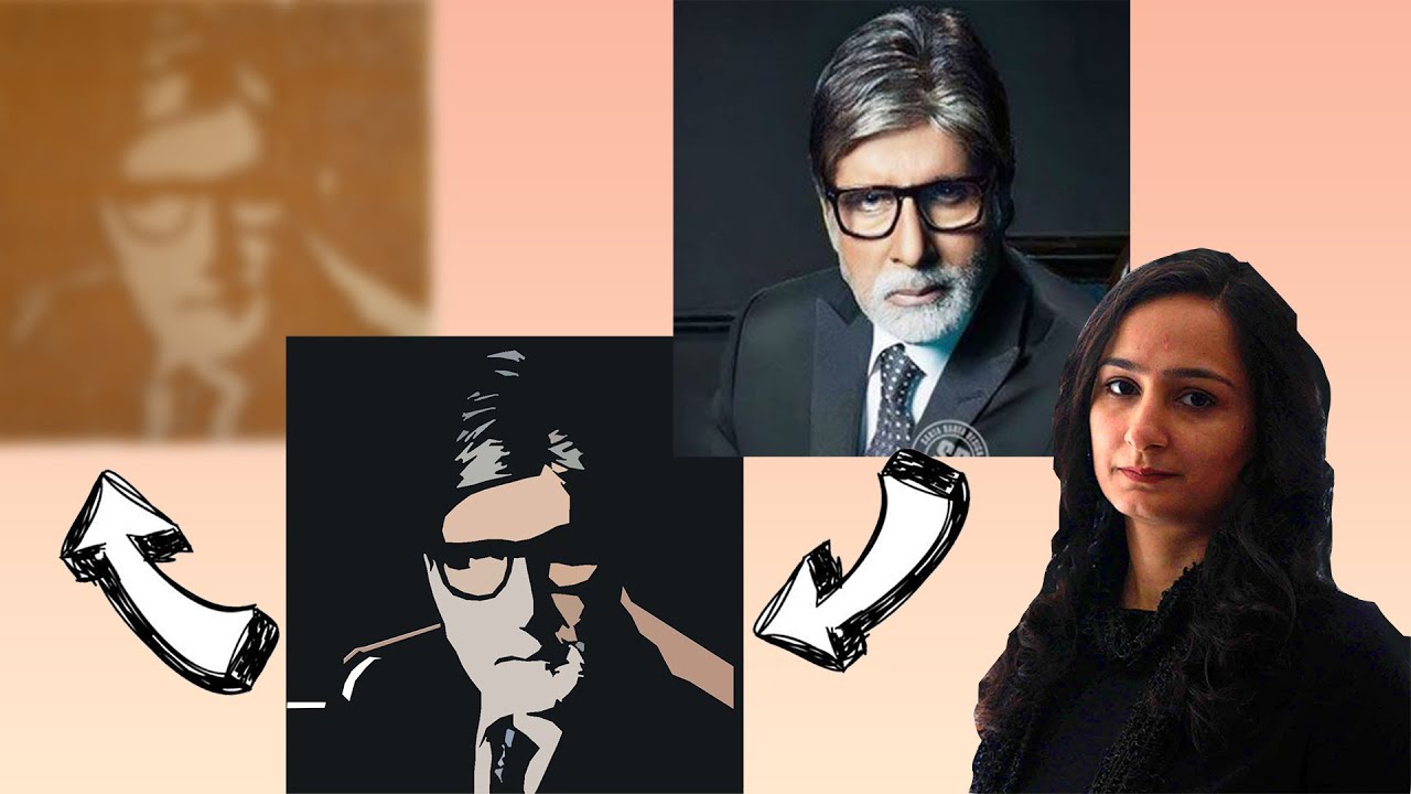 Amitabh Bachchan | Cardboard Portrait | Corrugated Cardboard Craft ...