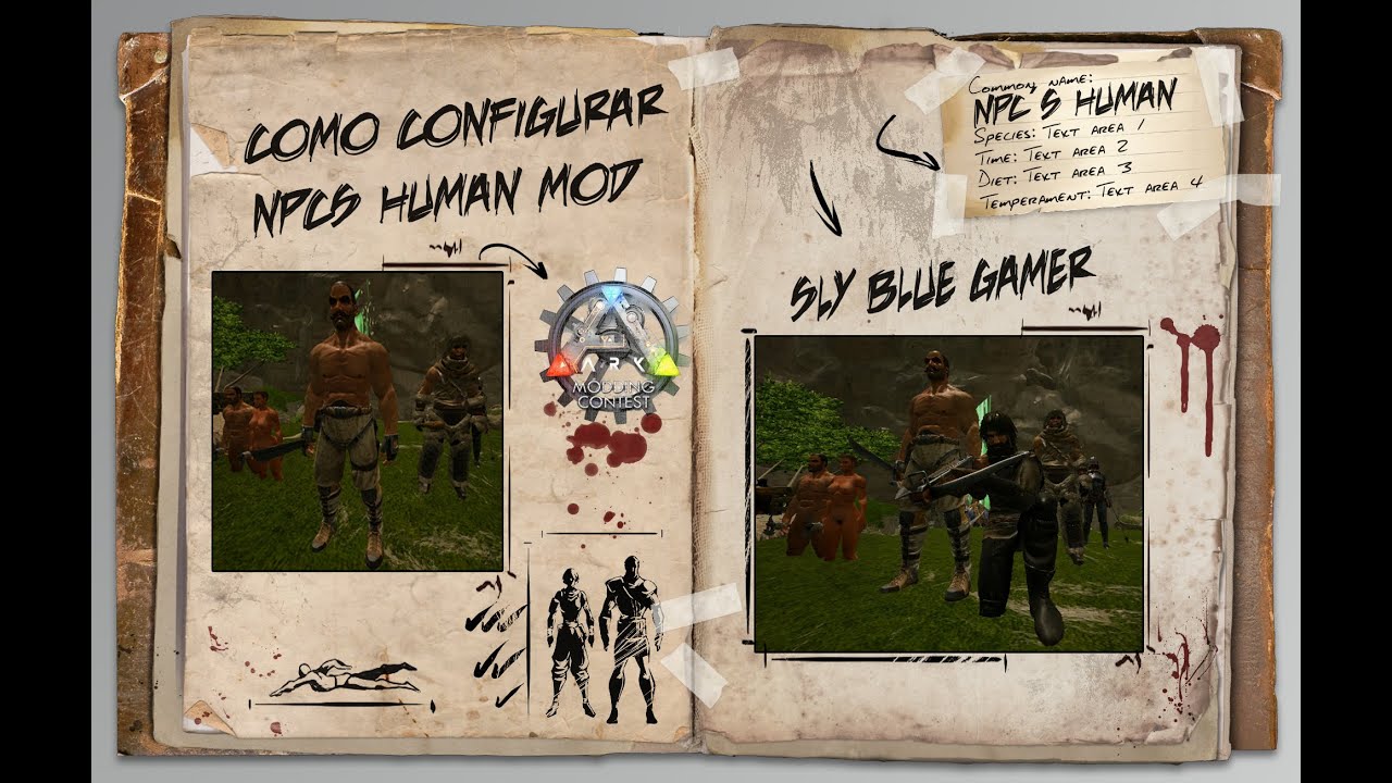 ️🅽🆄🅴🆅🅾 Guía para Configurar y Usar NPCs Human Mods - Ark: Survival ...