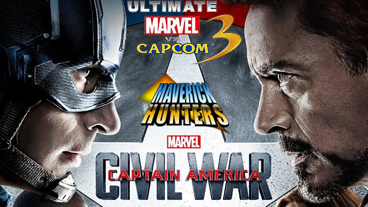 Road to Civil War! Ultimate Marvel VS. Capcom 3 - Team Cap vs Team Iron ...