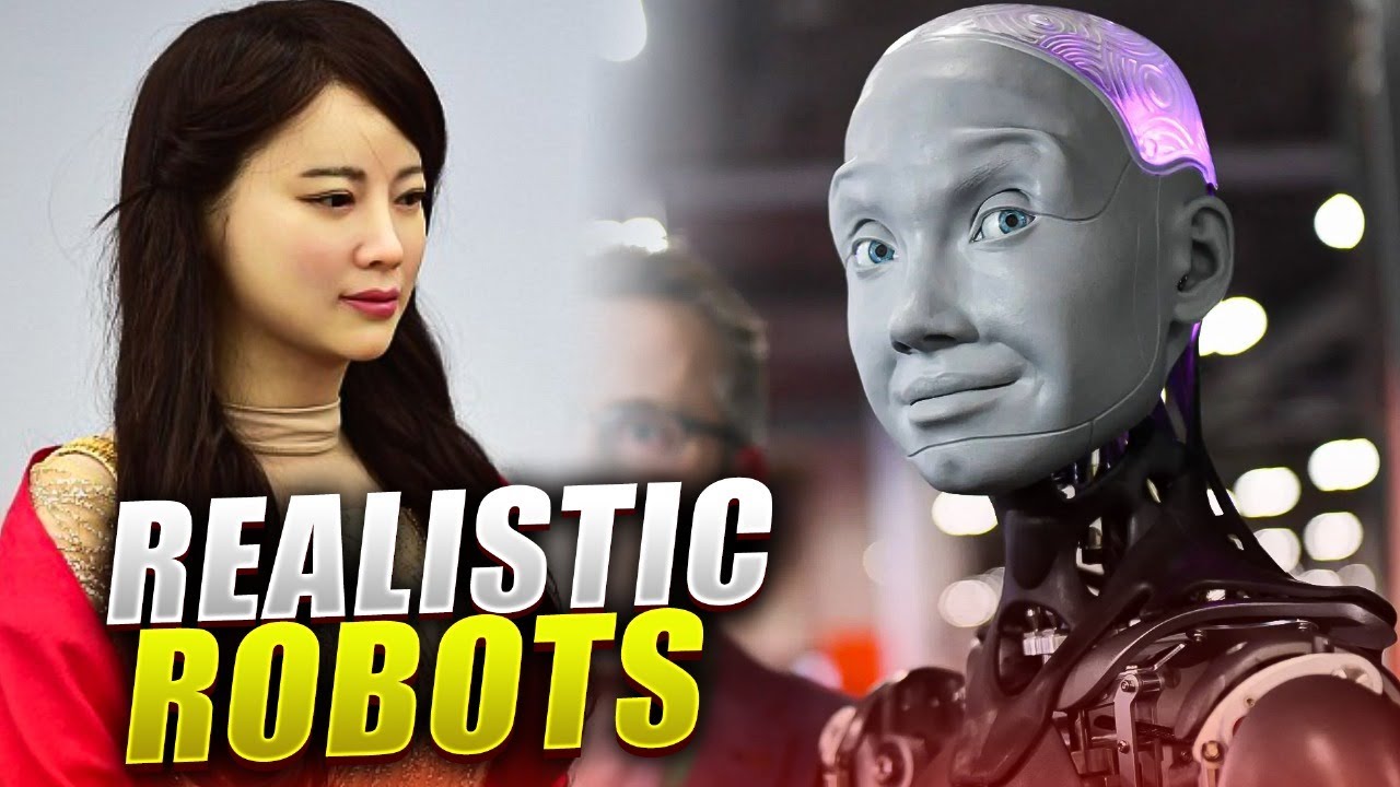 5 Most Realistic Humanoid Robots in The World - YouTube