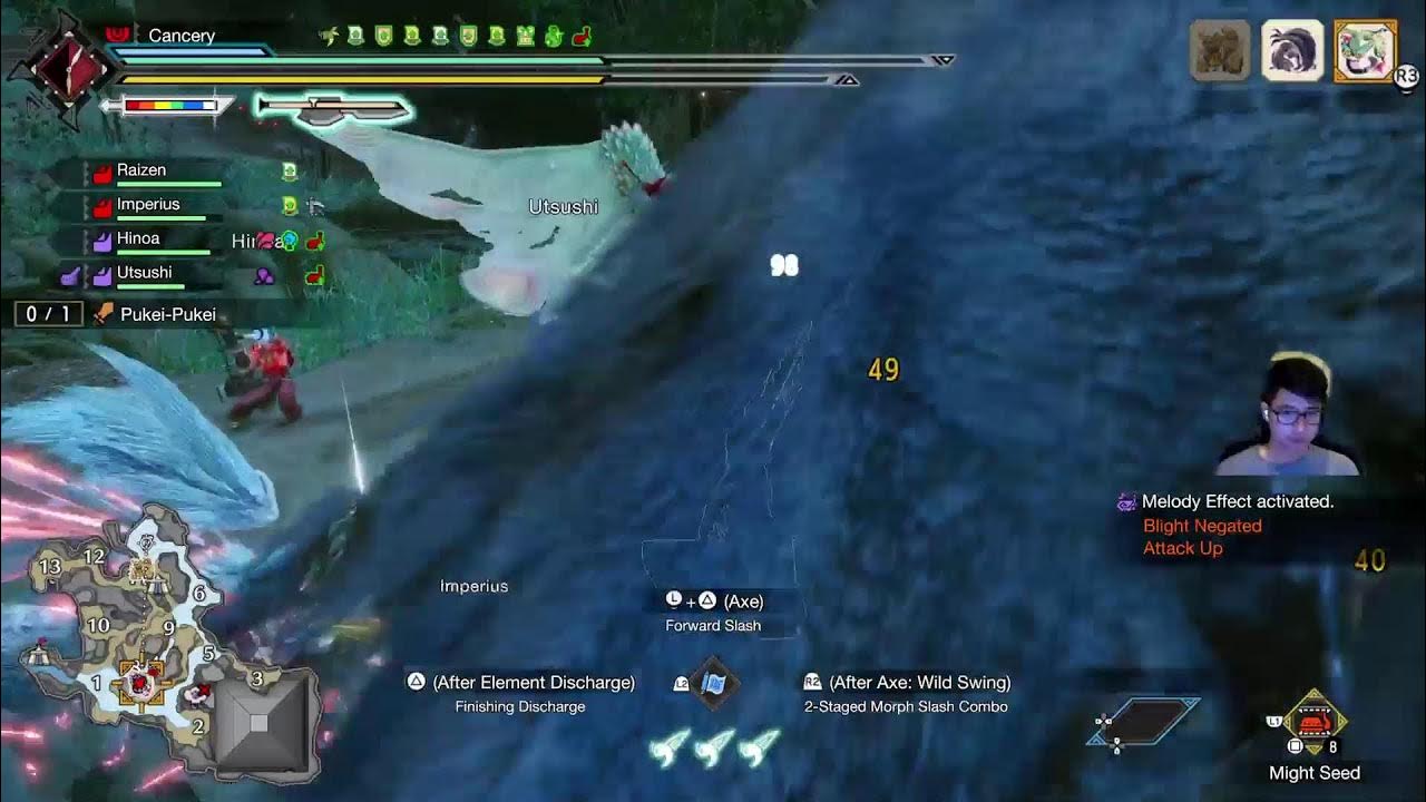 PS5 - MH Rise Sunbreak -Master Rank Switch Axe MR - YouTube