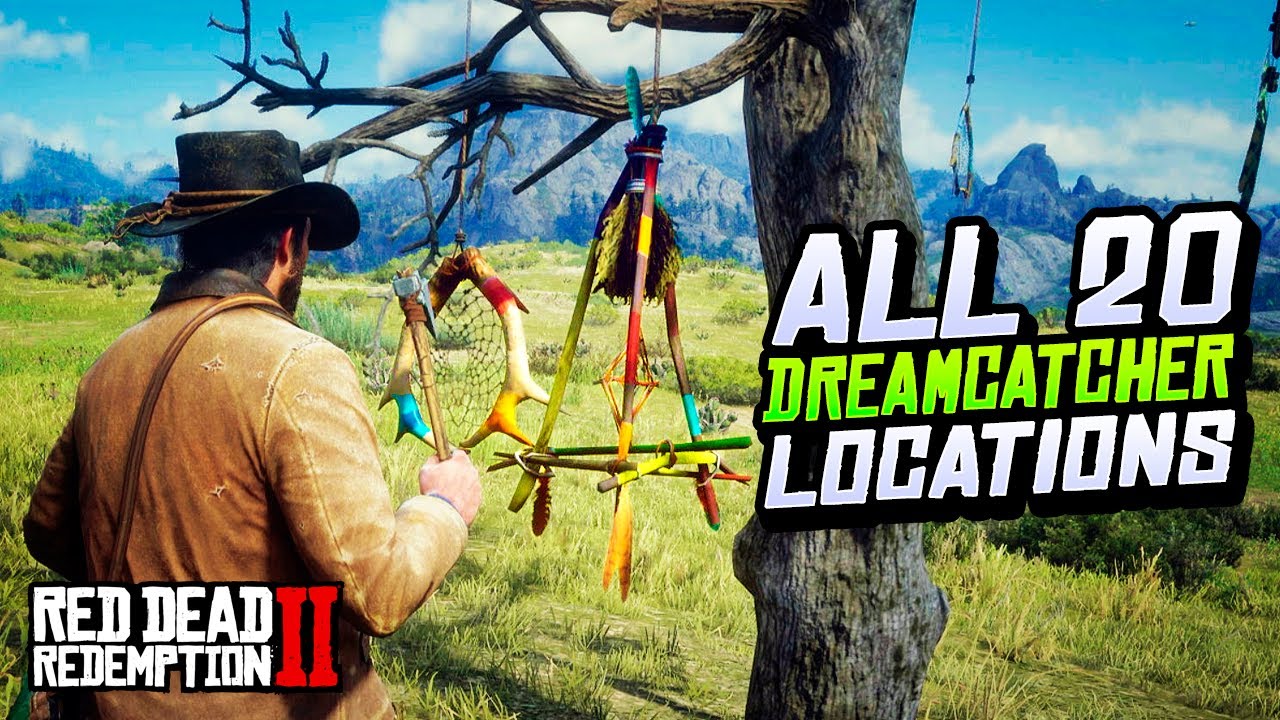 RDR2: ALL Dreamcatcher Locations FAST & EASY Guide - YouTube