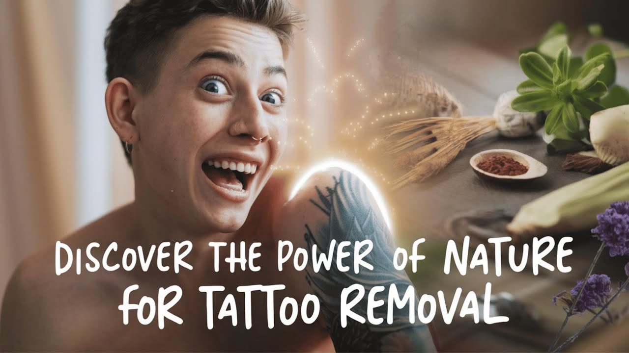 How to Remove Tattoos Naturally & Safely | Laserless Tattoo Removal ...