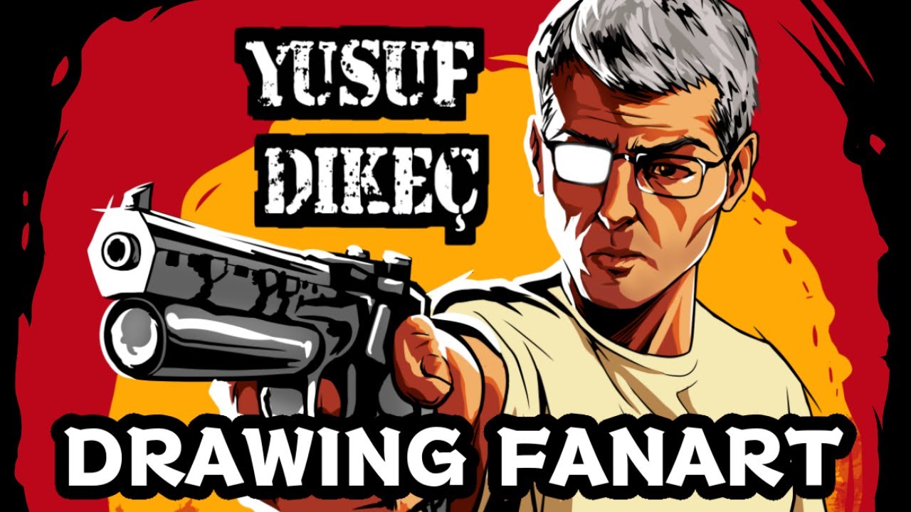 Drawing Yusuf Dikeç by Miguel Rivas - YouTube