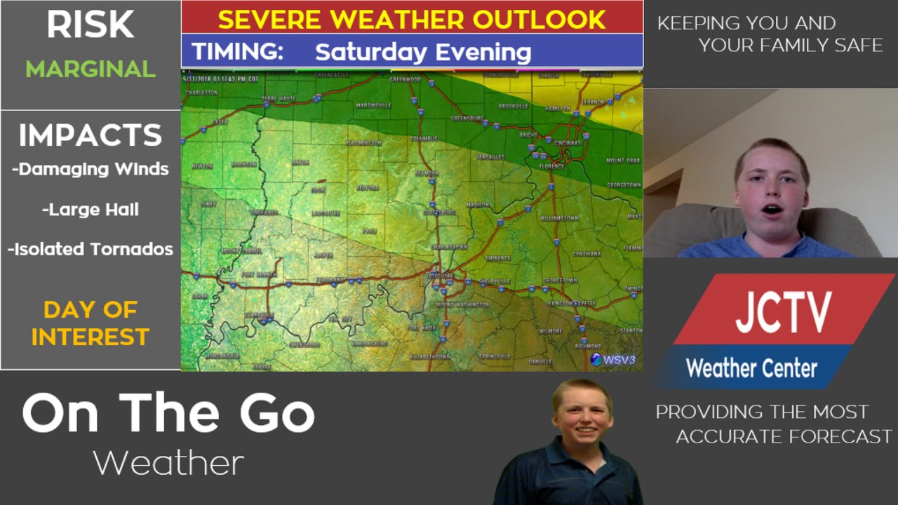 On The Go Weather Update - Friday May 11, 2018 - YouTube