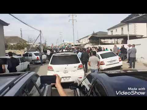 Neftçala. Şəhid İmanov Ayaz Daşqın oğlunun son mənzilə yola salınması. 02.10.2020