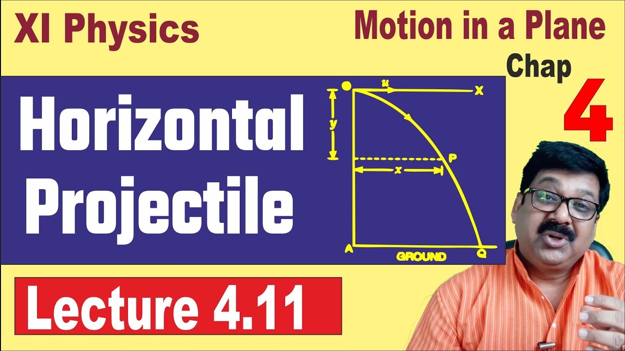 Horizontal Projectile, Motion in a plane, Class 11 Physics Chapter 4 ...