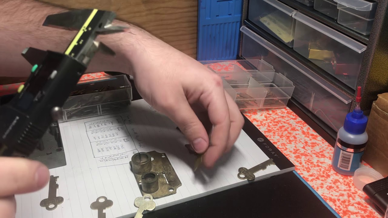 Safety Deposit Box Keying - YouTube