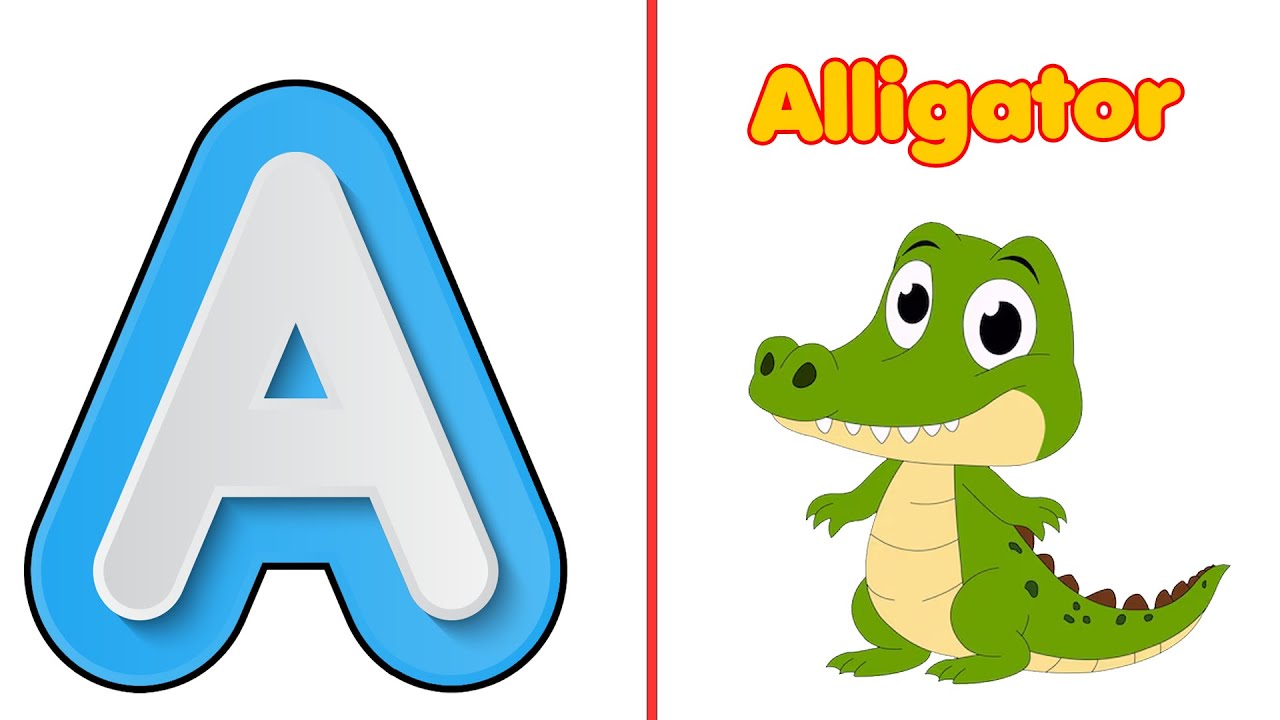 A For Alligator| Learn ABC Song | Kid-PreScholling - YouTube