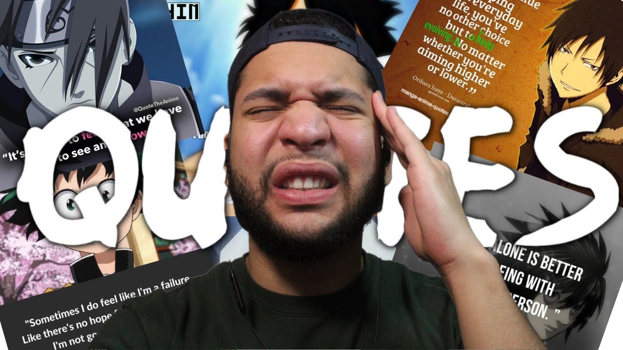 Anime "WHO SAID THAT?!" QUIZ!!! (Anime Quotes Quiz) - YouTube