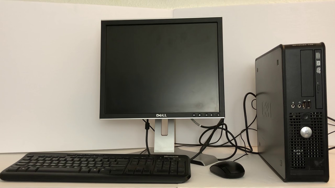Dell Desktop Computer Bundle - YouTube