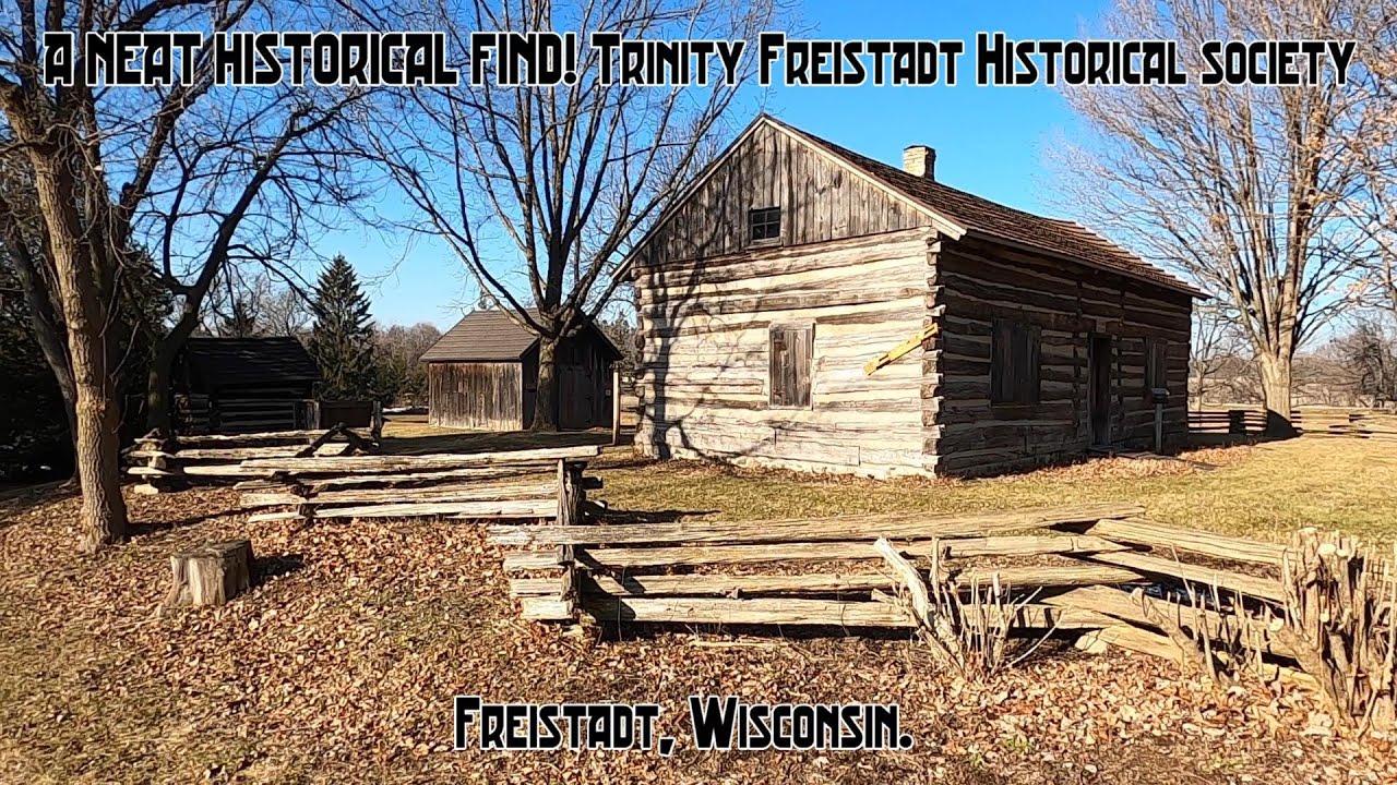A NEAT HISTORICAL FIND! Trinity Freistadt Historical Society Freistadt ...