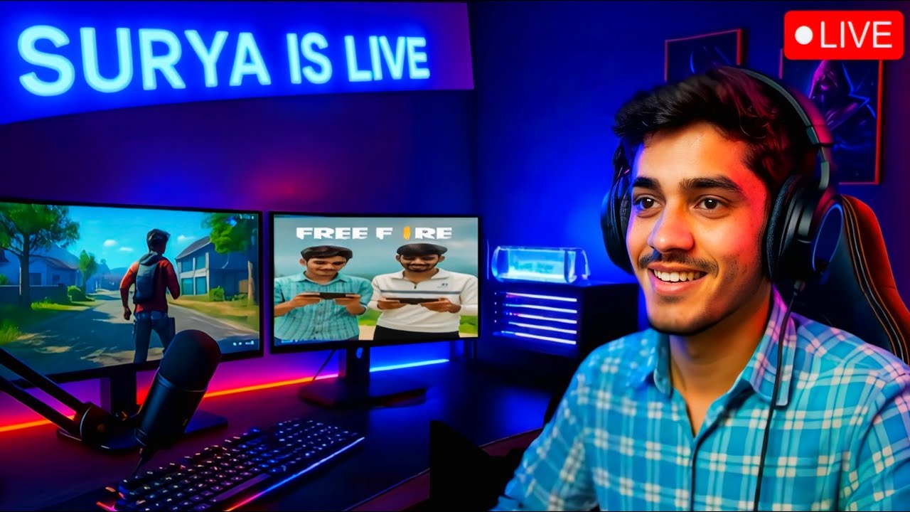 Surya Is Live Today uid checking and custom #live #freefire #shortfeed ...