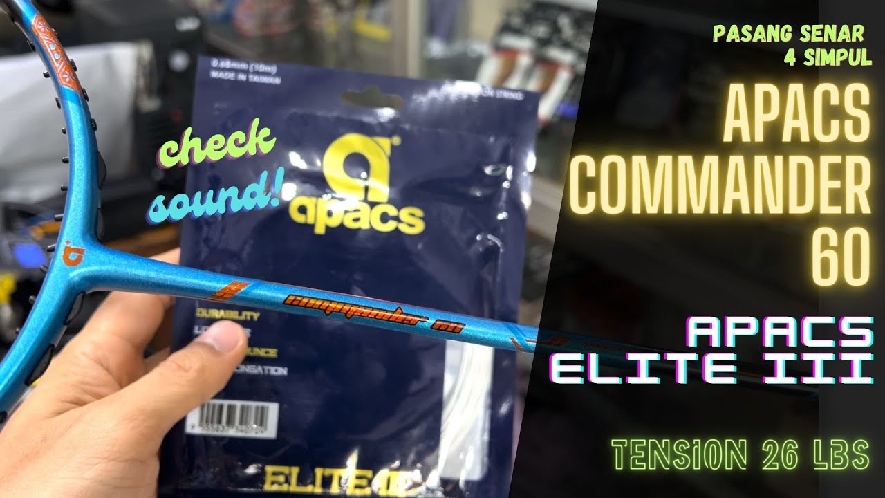 APACS Commander 60 & APACS Elite 3 white M26 C26 - YouTube