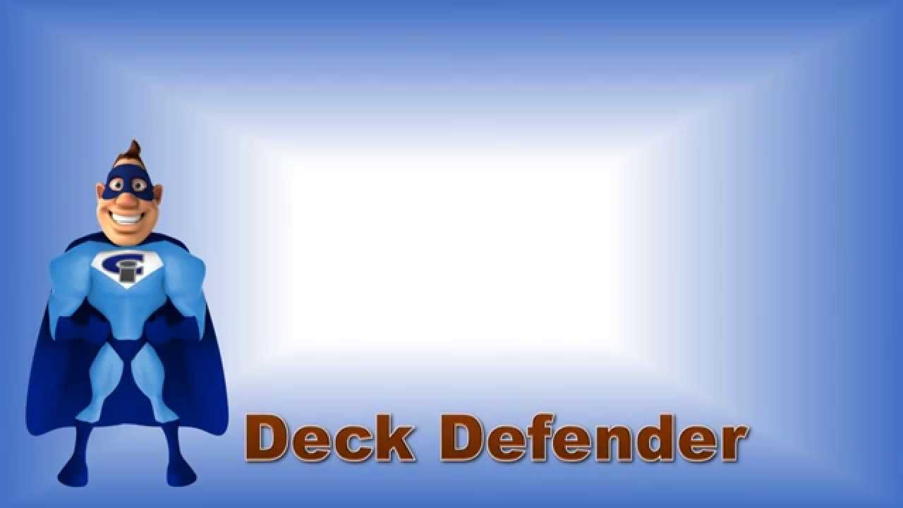 Deck Defender Video - YouTube