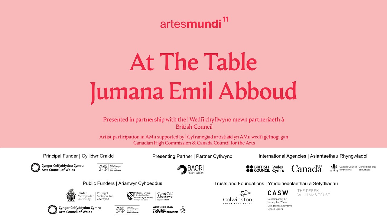 Jumana Emil Abboud - Artes Mundi