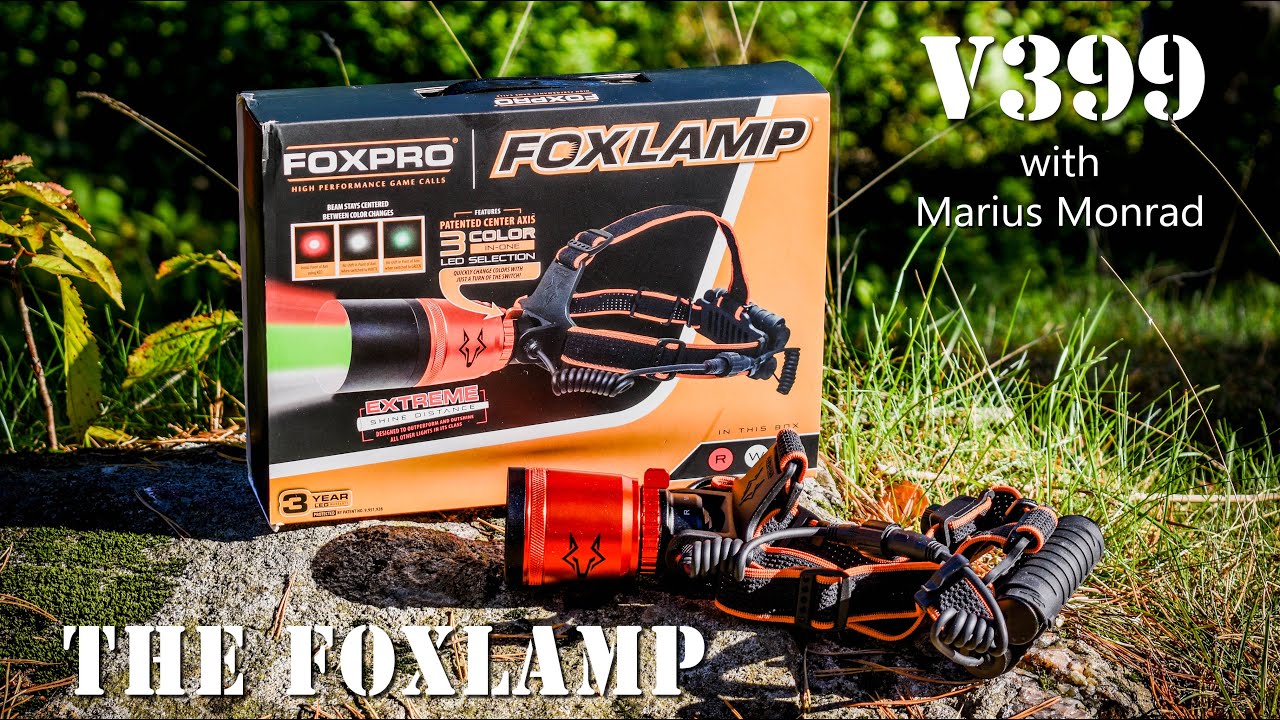 The FoxLamp, a fantastic headlamp by FOXPRO, with Marius Monrad, V399 ...