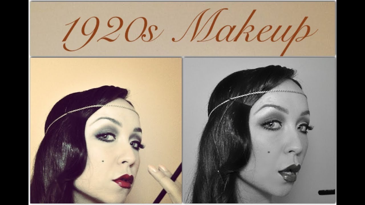 1920гг МАКИЯЖ ( GREAT GATSBY MAKEUP) - YouTube