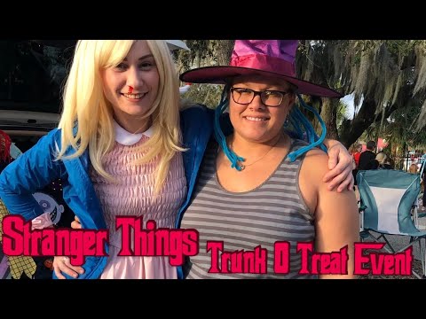 Stranger Things Halloween 2019 Trunk Or Treat - YouTube