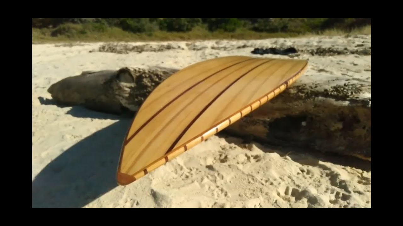 Wood Wrap Surfboard The finished board Episode 13 - YouTube
