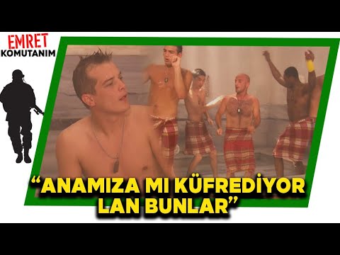 AMERİKAN ASKERLERİNİN HAMAM KEYFİ! Emret Komutanım