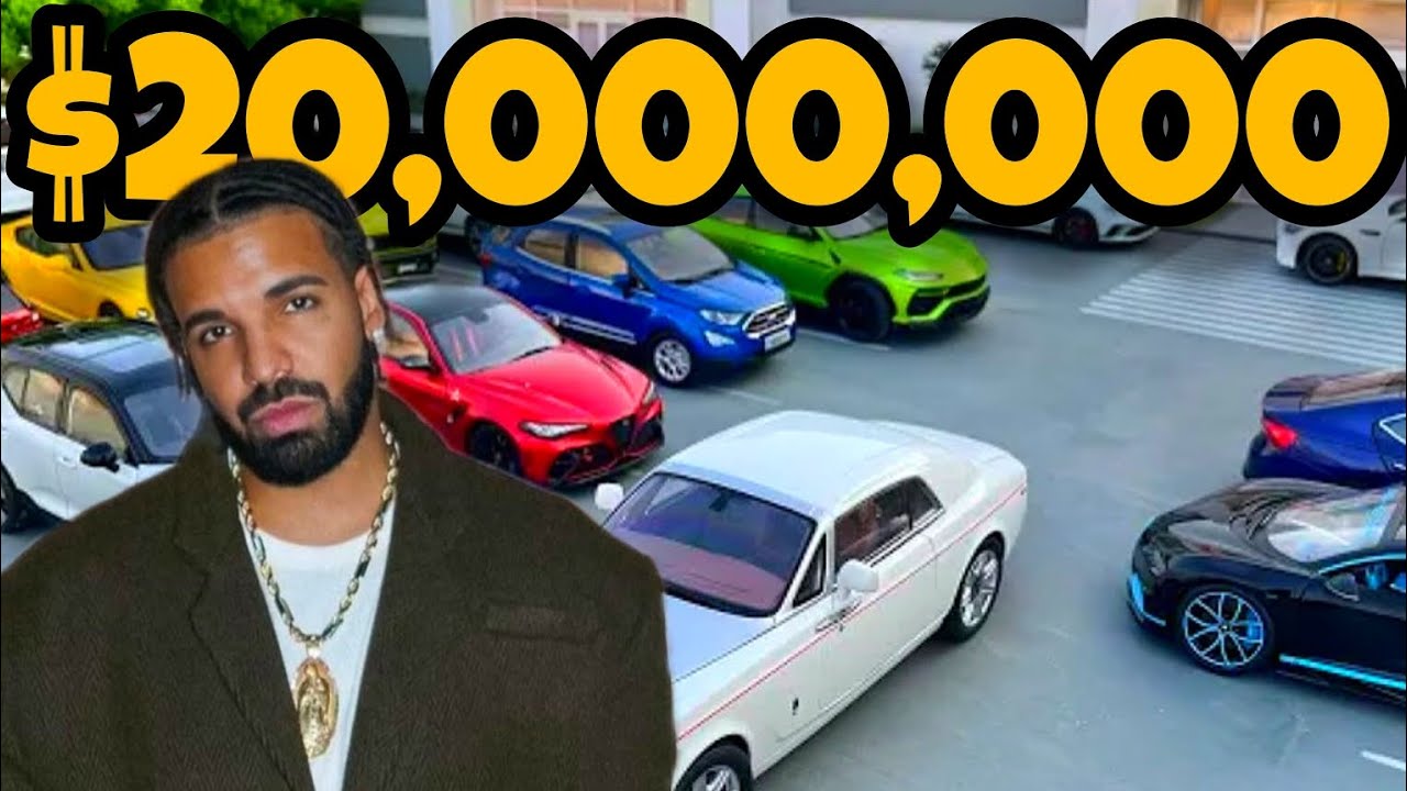 Inside Drake's $20Million Dollars Car Collection - YouTube