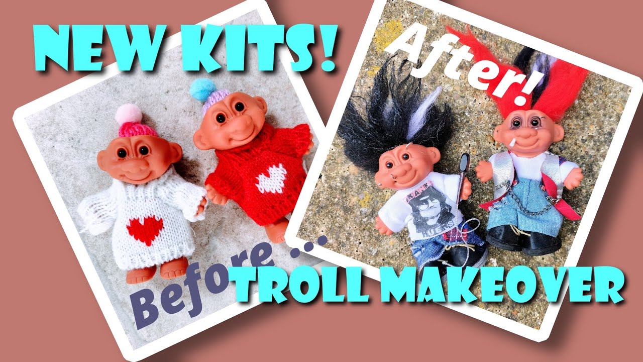 Introducing Troll Makeover Kits! What are they and what's inside?? - YouTube