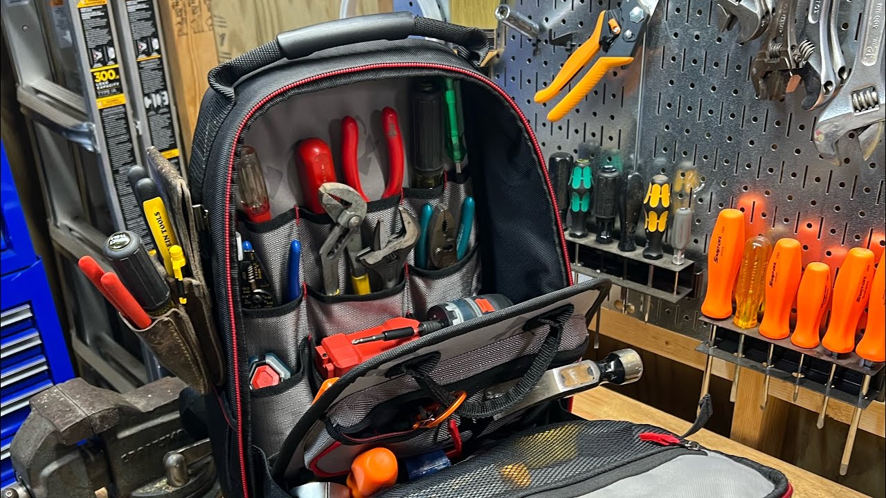 Have I Finally Found the Perfect Tool Bag!? Husky Tool Backpack Tour ...