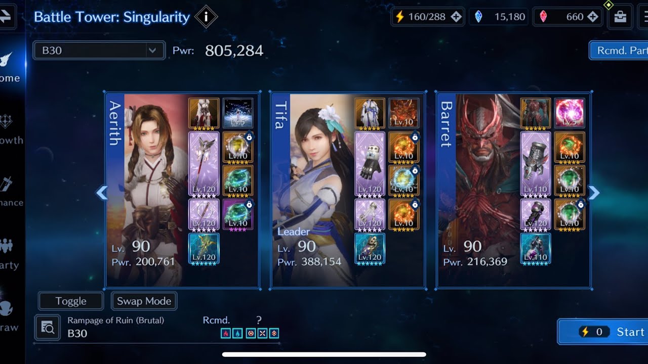 FF7EC - Rampage Of Ruin - Brutal B30 Shiva Ramuh - No Kamura - YouTube