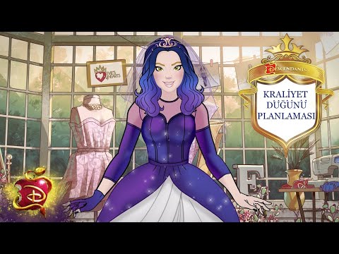 Mal ve Ben'in Kraliyet Düğünü 👰| Kraliçeye Uygun Bir Elbise