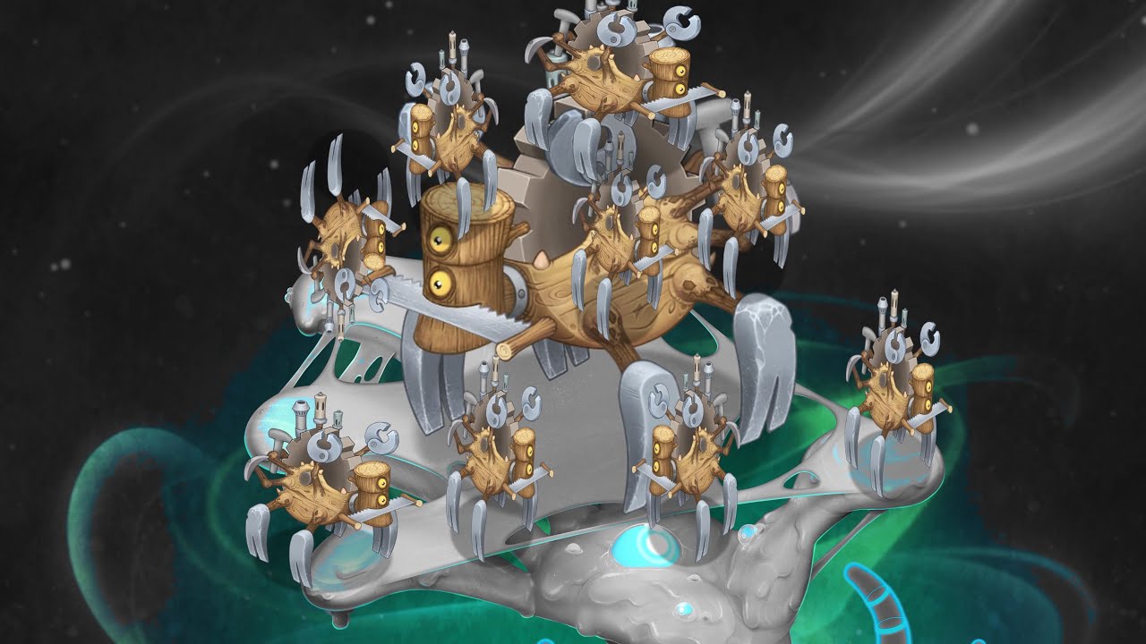 Ethereal workshop but only with monsters on mech islet - YouTube