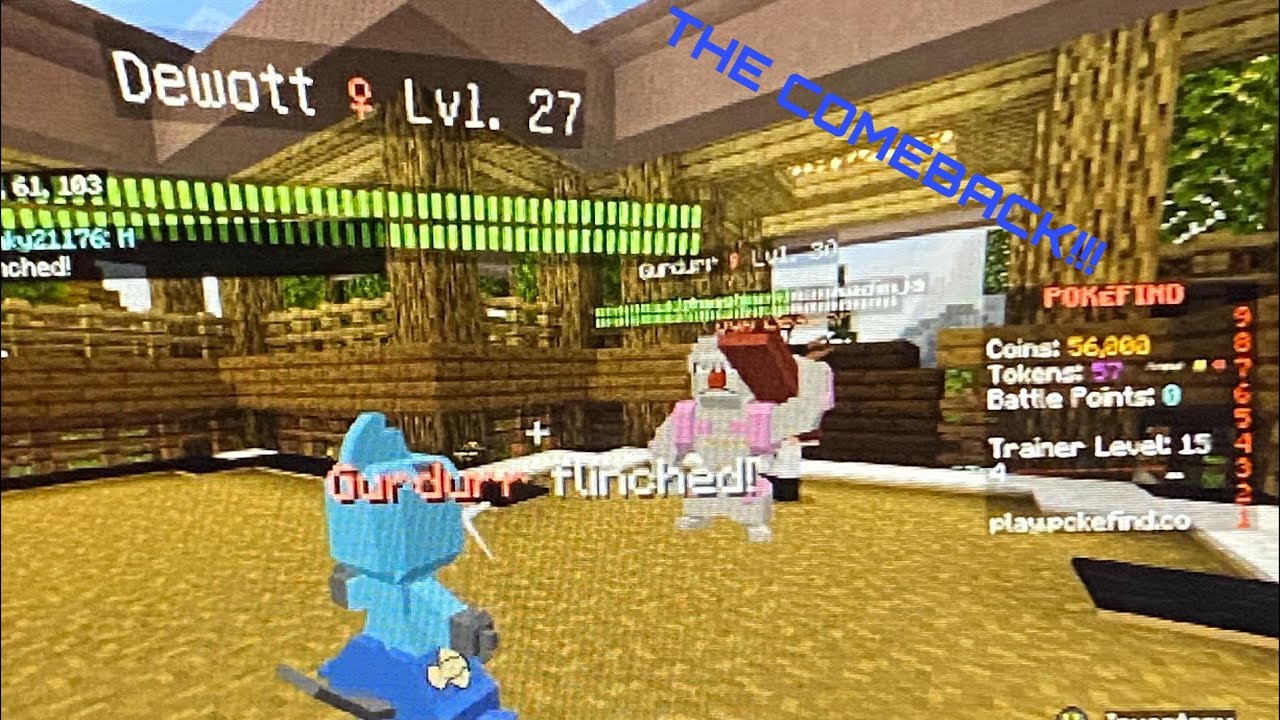 LIKE I SAID Y'ALL! THIS IS IT! THE COMEBACK!!! (PokeFind Minecraft ...