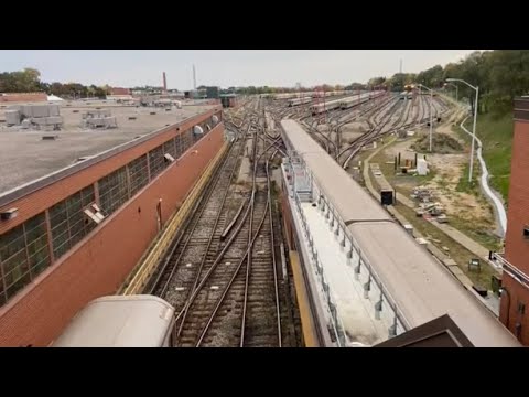Greenwood TTC Yard - Oct 2022 - YouTube