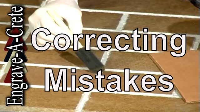 Decorative Concrete | Tips, Tricks & Correcting Mistakes - YouTube