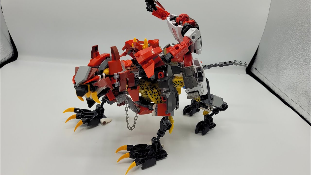Masters of the universe Lego He-man 2021 Battlecat Zoid Transformer ...
