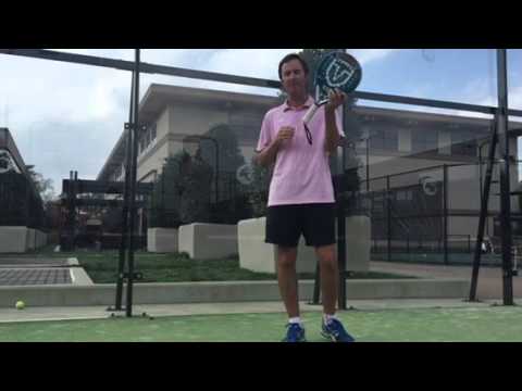 Padel tips by Mike May at the Houstonian Club - YouTube