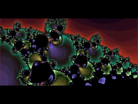 zooming in to the mandelbrot set 2 - YouTube