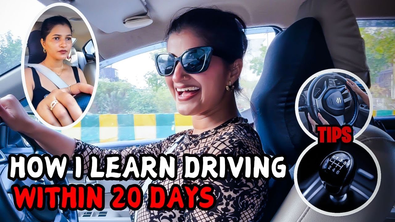 How I Learned Driving in Just 20 Days 🚗 | Real Tips for Beginners | My ...
